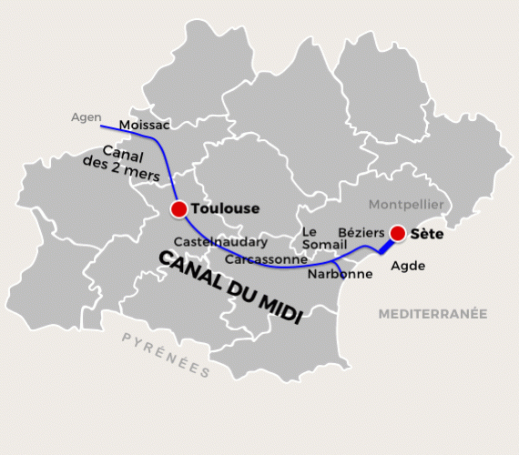 Le Canal Du Midi En Bateau Tourisme En Occitanie